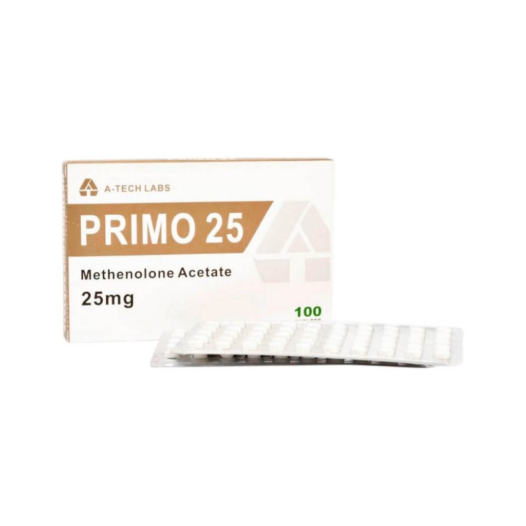PRIMO 25 Methenolone Acetate 25mg/tab 100tabs - A-TECH LABS - MEGA ...