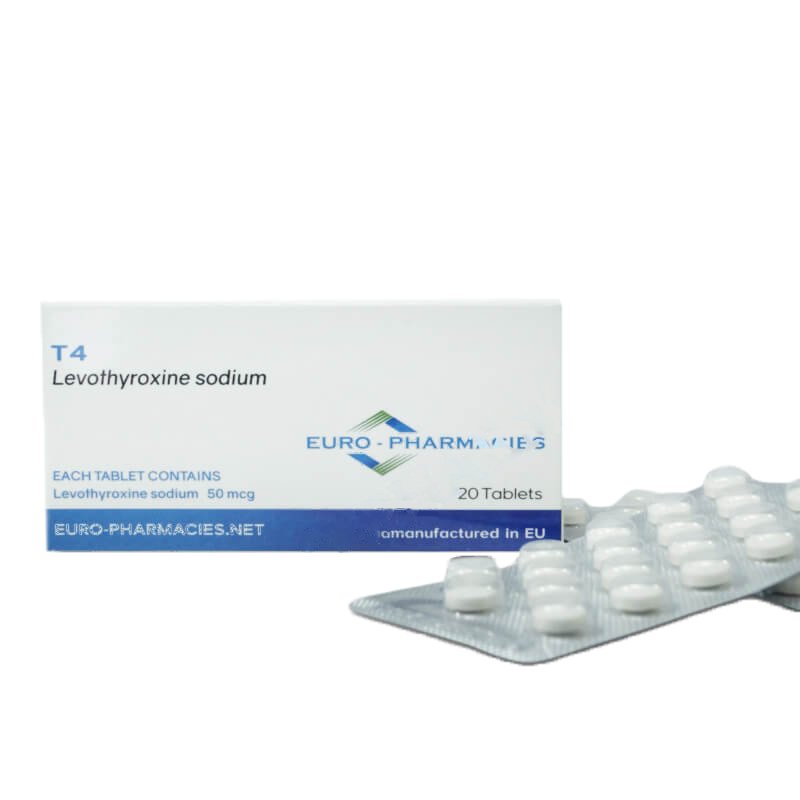 T4 - 50mcg/tab -20 tab/blister - Euro Pharmacies - mega-steroids.is