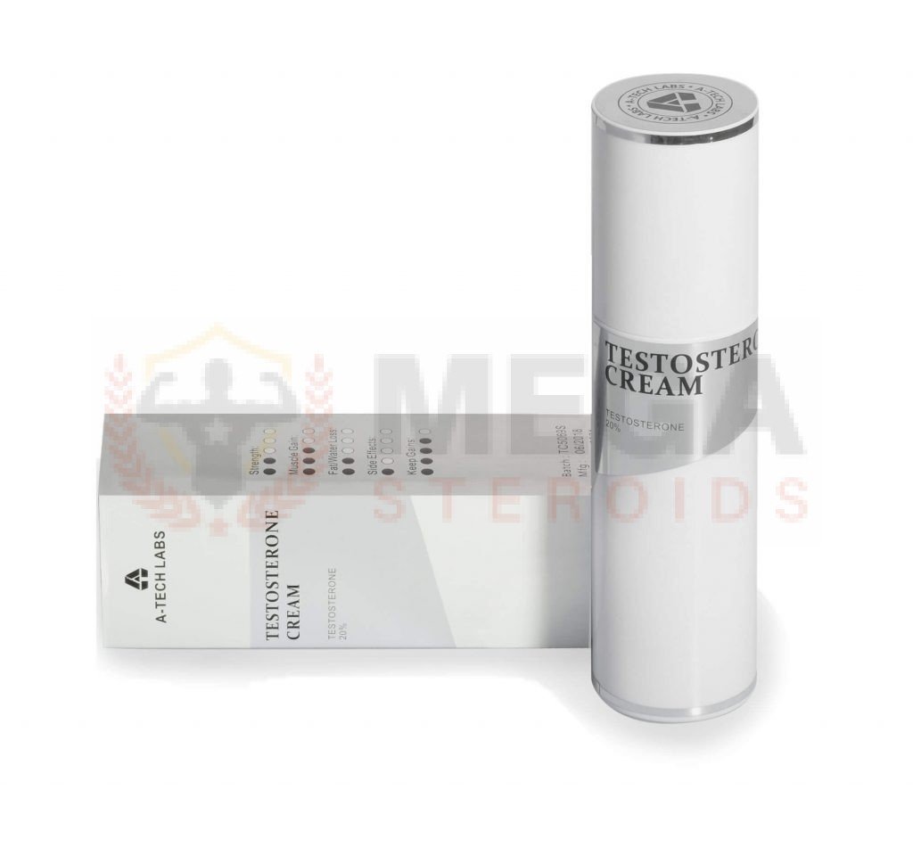 TESTOCREAM 20% - Testosterone Cream - A-Tech Labs - MEGA-STEROIDS.is
