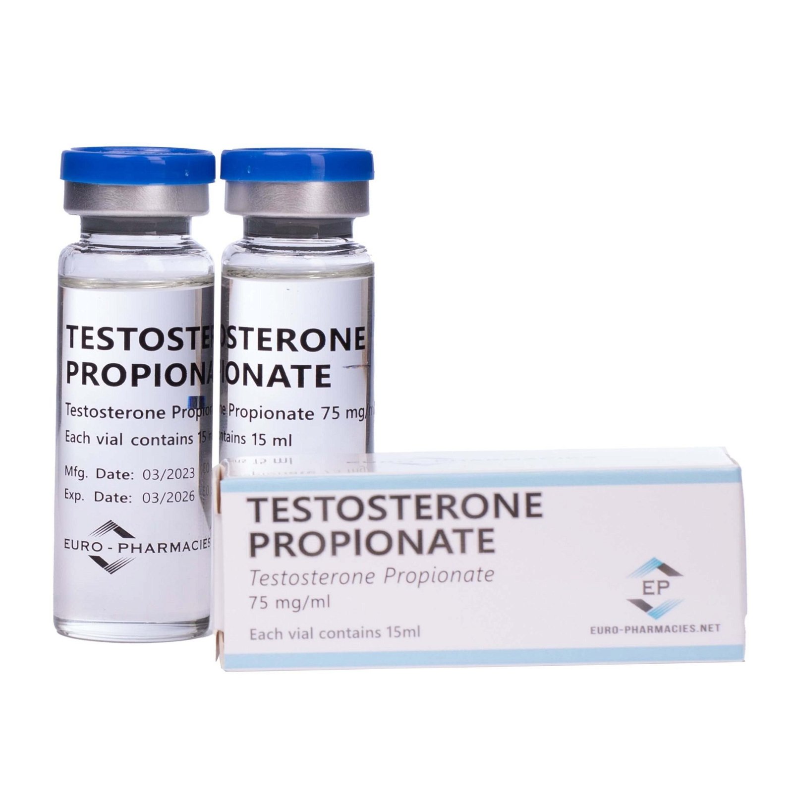 Propionato de testosterona - 75mg/ml 15ml/frasco - Euro Pharmacies ...