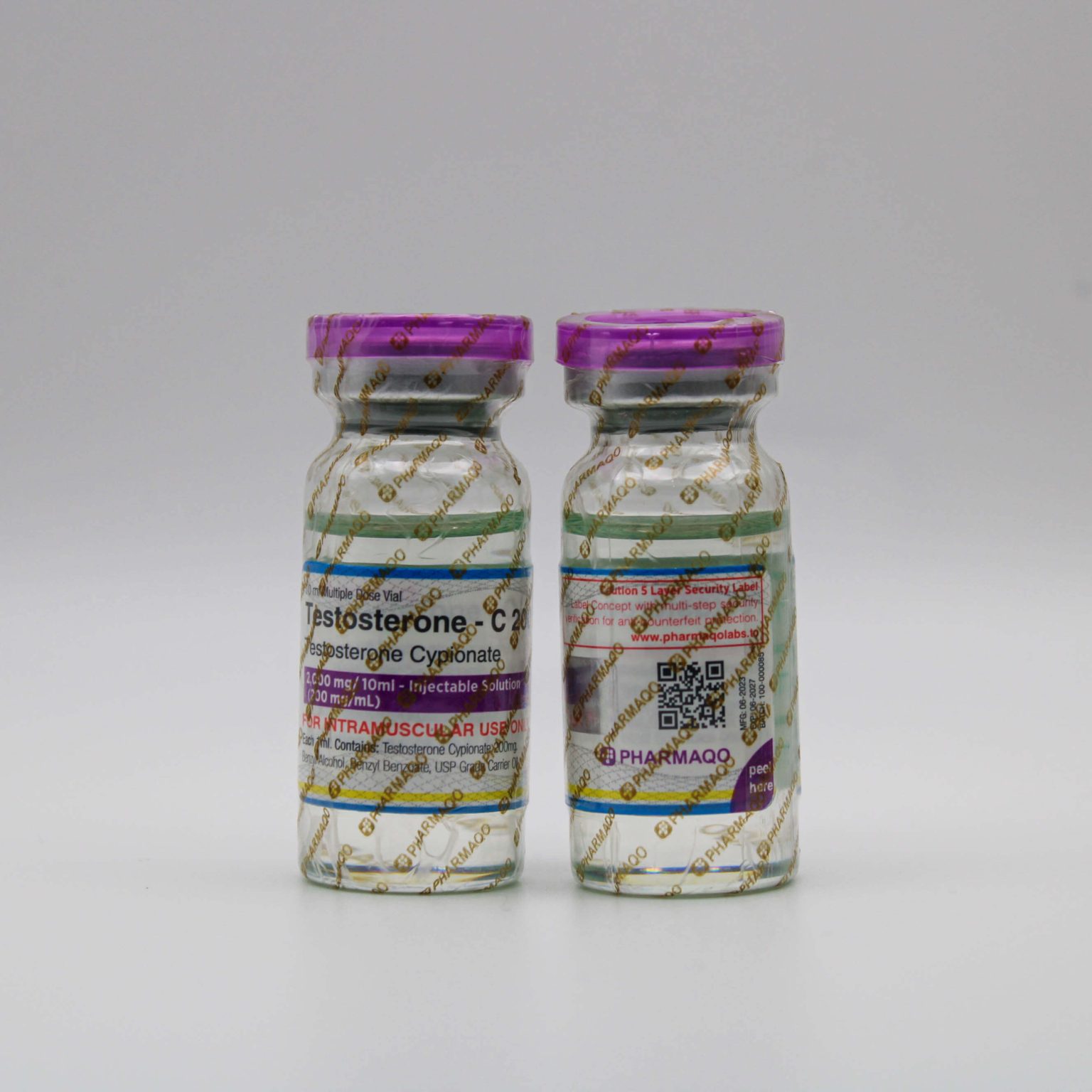 Testex C - Testosterone Cypionate 200mg/ml - 10ml vial - Pharmaqo Labs ...